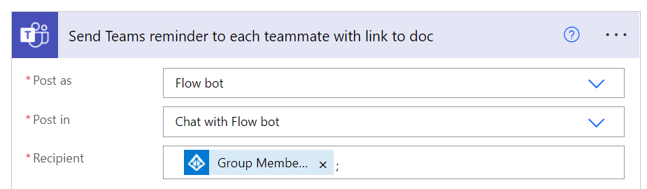 Power Automate Sample – Custom Microsoft Teams Reminder for Meeting ...